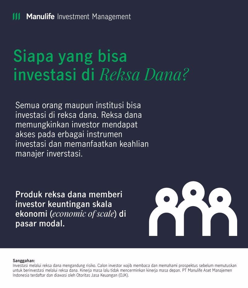 Infografik: Siapa saja yang bisa invest di reksa dana?